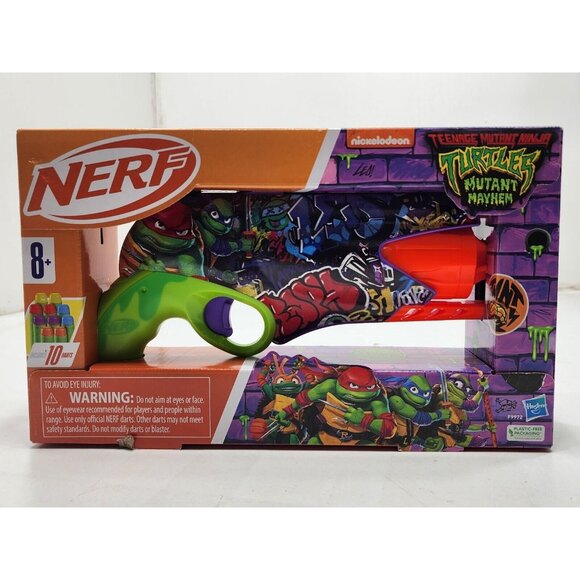 Nerf | Toys | Nerf Gun Teenage Mutant Ninja Turtles Mutant Mayhem ...